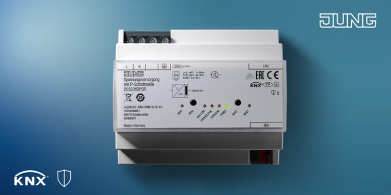 JUNG offers KNX power supply with IP interface – KNXtoday