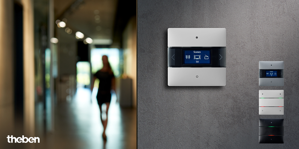 Theben offers KNX iON Push Button and Room Controller – KNXtoday