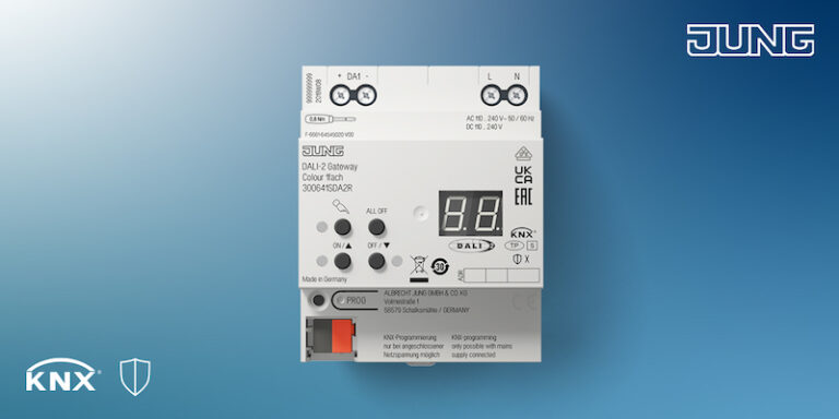 JUNG offers intelligent office lighting control with DALI and KNX ...