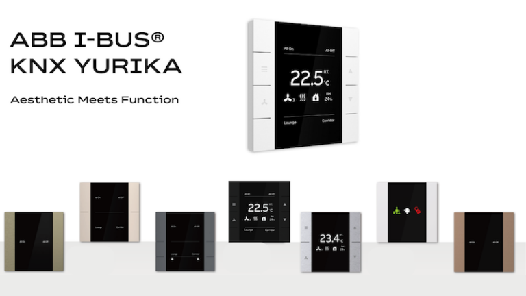ABB Yurika elevates the KNX control experience for British Standard ...
